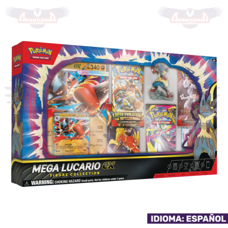 Colección con Figura Mega-Lucario ex [Español] Pokémon TCG – Araucanía ...